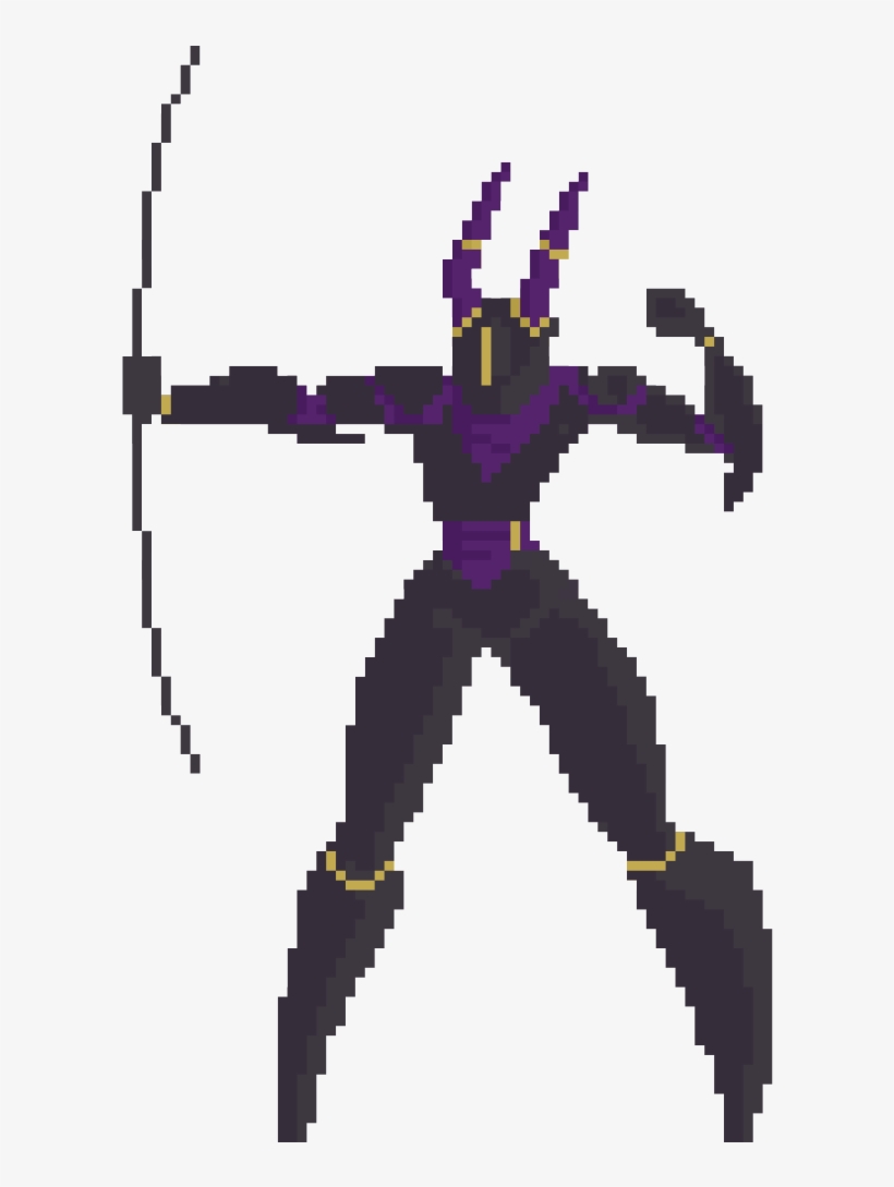 Pixel Archer Gif - 703x1024 PNG Download - PNGkit