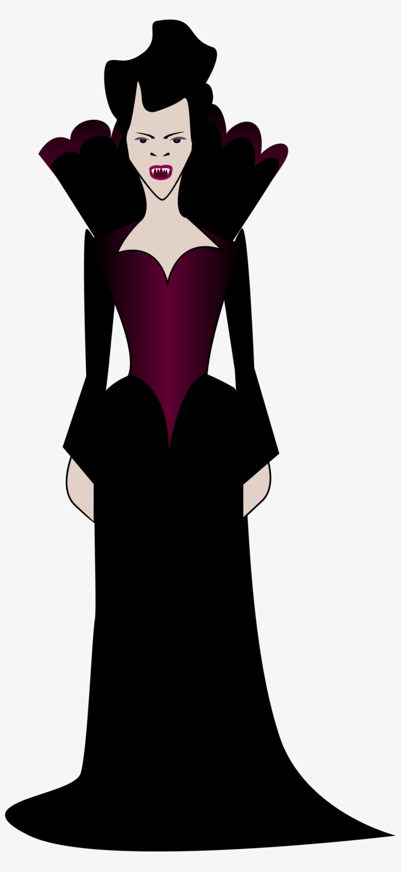 This Free Icons Png Design Of Lady Vampire - 1128x2400 PNG Download ...