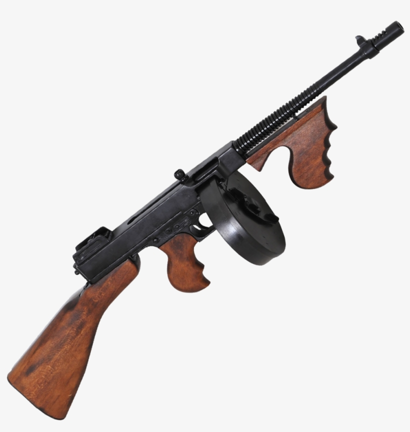 Tommy Gun Silhouette