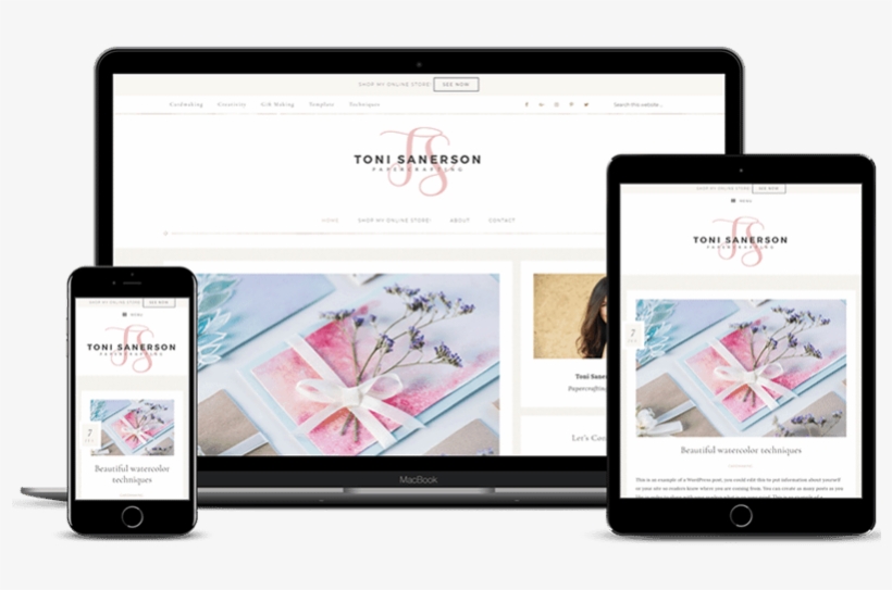 Toni Sanerson Genesis - Web Design - 800x800 PNG Download - PNGkit