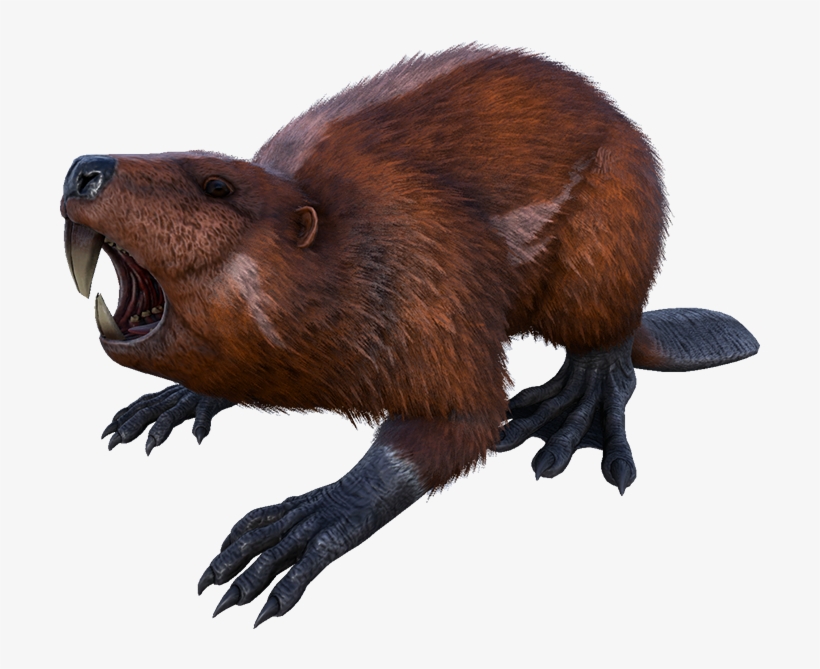 Castoroides - Beaver In Ark - 400x337 PNG Download - PNGkit