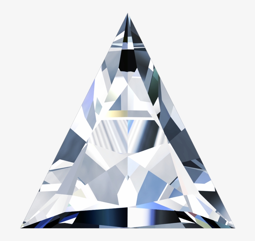 Diamond Triangle Cut South Bay Gold - Triangle Diamond Png - 800x800 ...