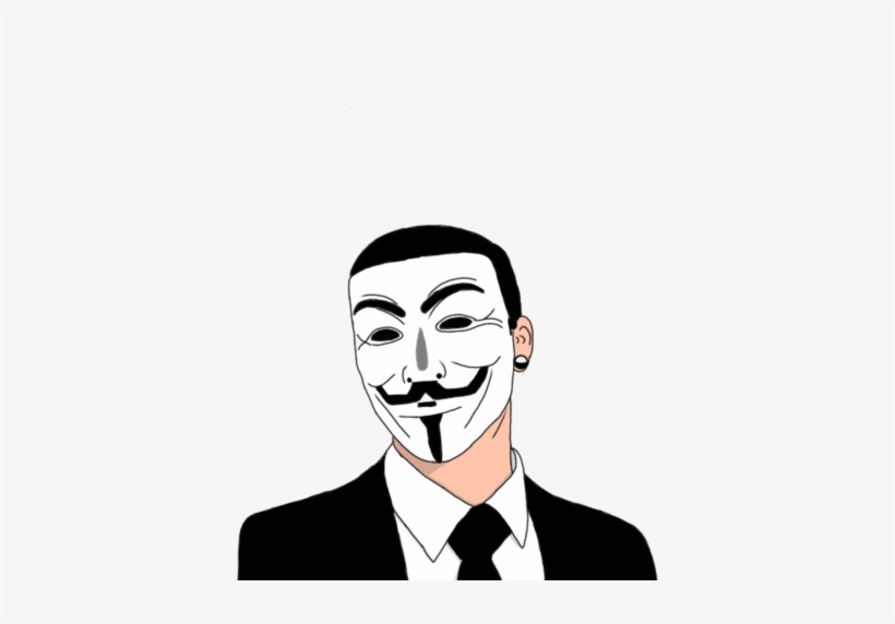Cartoon Anonymous Png - 500x500 PNG Download - PNGkit