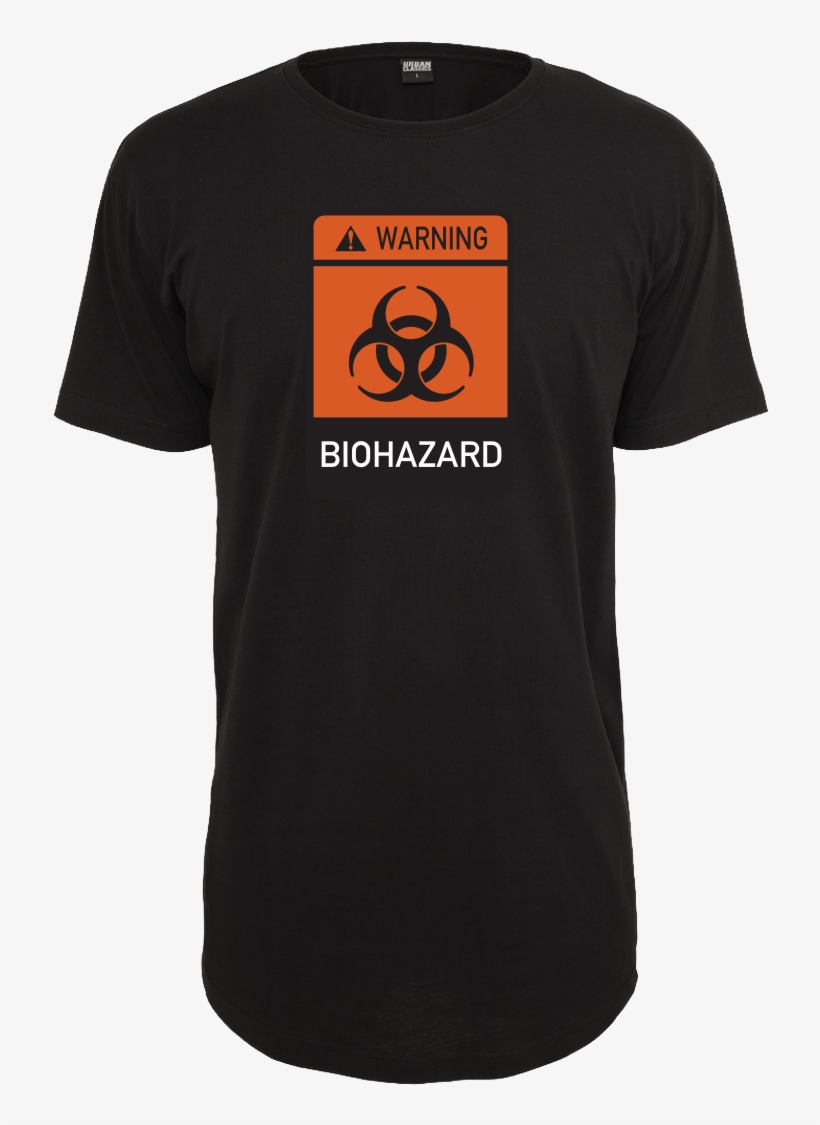 Biohazard T-shirt Urban Classics Long Tee Black - 1044x1044 PNG ...