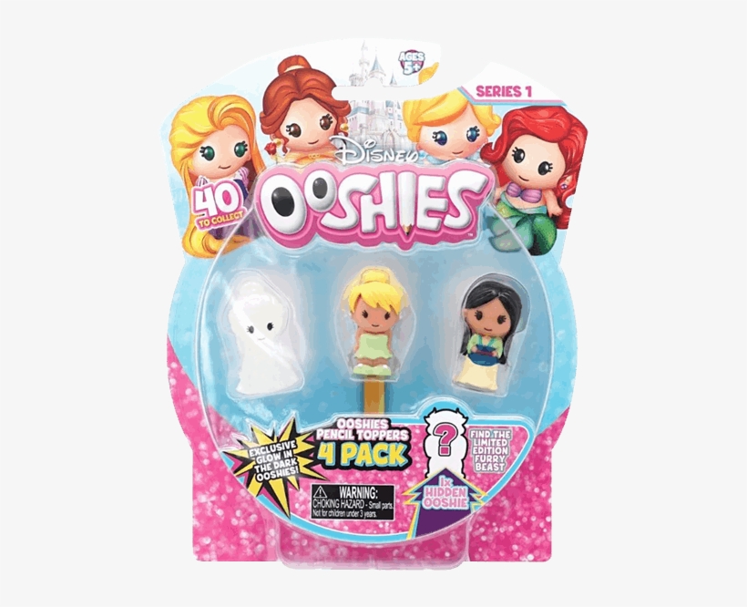 Disney Princess Ooshies 4 Pack - Disney Princess Ooshies Series 1 4 ...