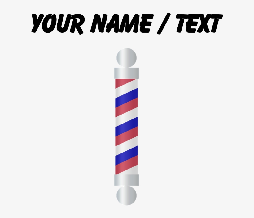 Custom Barber Pole Apron - Cylinder - 700x700 PNG Download - PNGkit