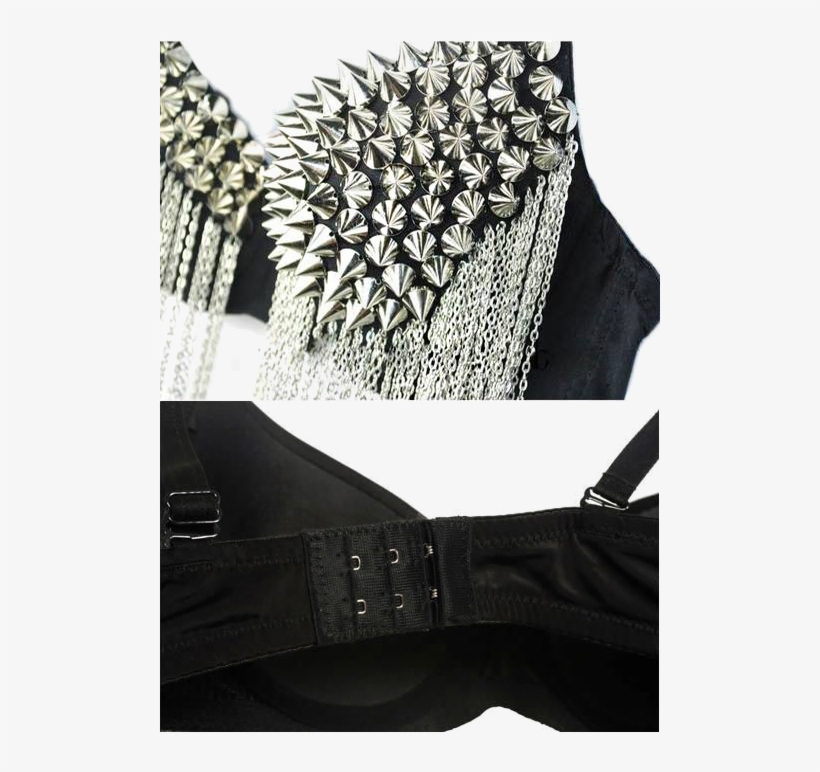 Silver Dancer Bra Details - Formal Wear - 500x692 PNG Download - PNGkit
