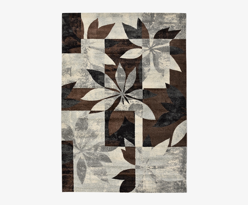 Image For 63x91" Multicoloured Rug With Floral Patterns - Patchwork ...