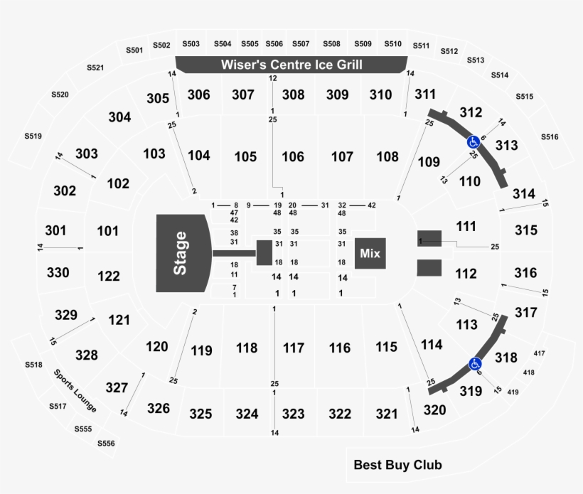 Download Transparent Legend - Rogers Arena - PNGkit