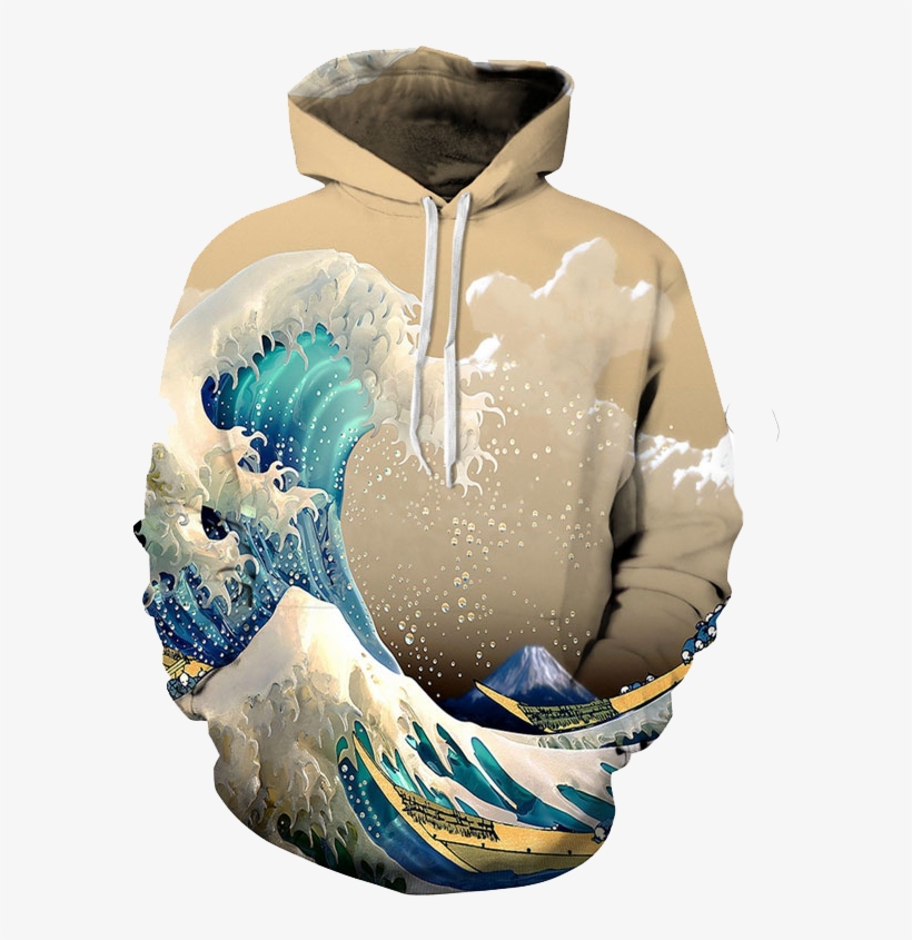 Wave Hoodie - 800x800 PNG Download - PNGkit