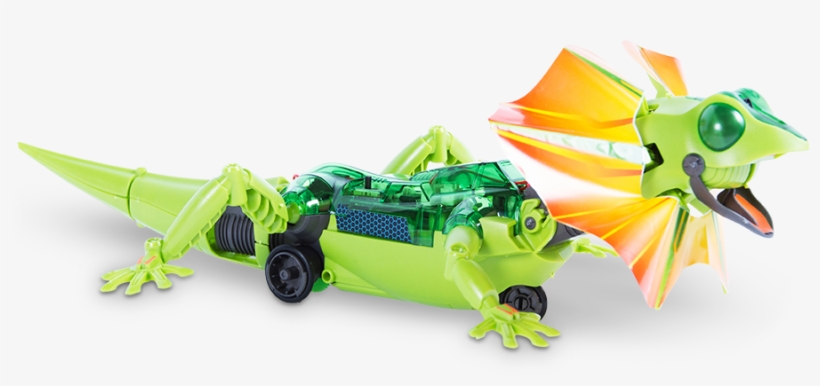 Frilled Neck Lizard Robot - Toy Vehicle - 900x380 PNG Download - PNGkit