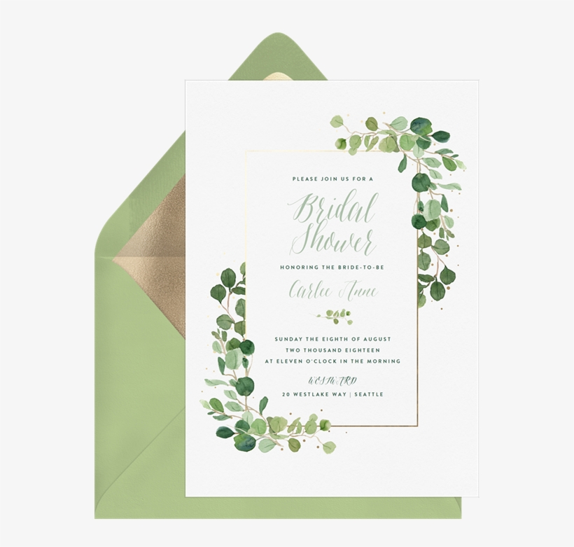 Delicate Invitations Greenvelope Com Invitation - Gala Invitations ...