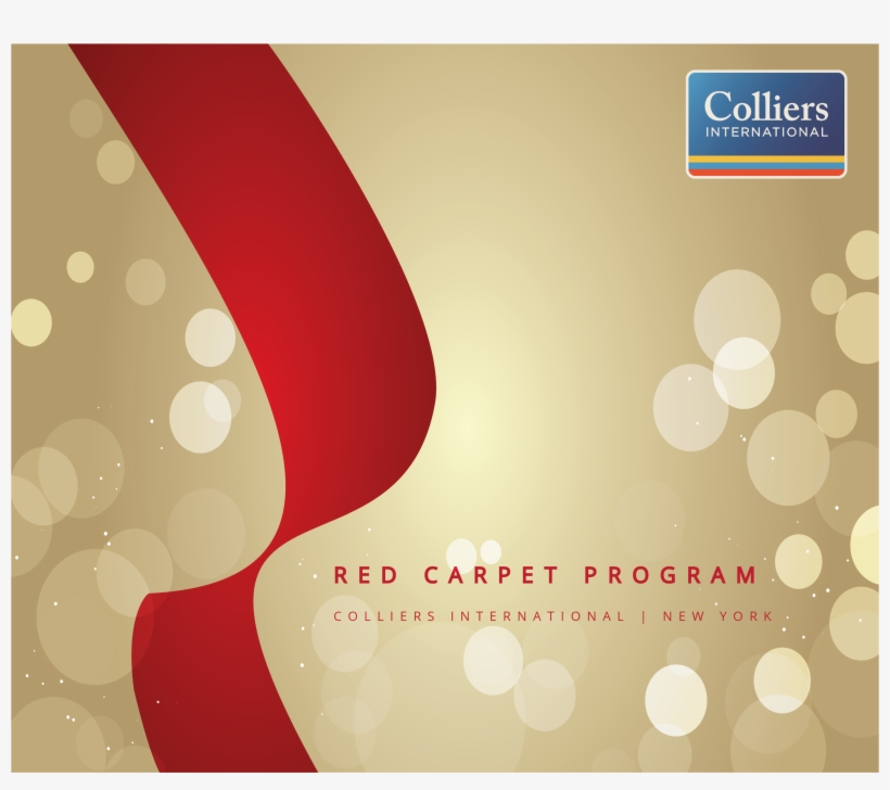 Download Transparent Red Carpet Poster - Colliers International - PNGkit