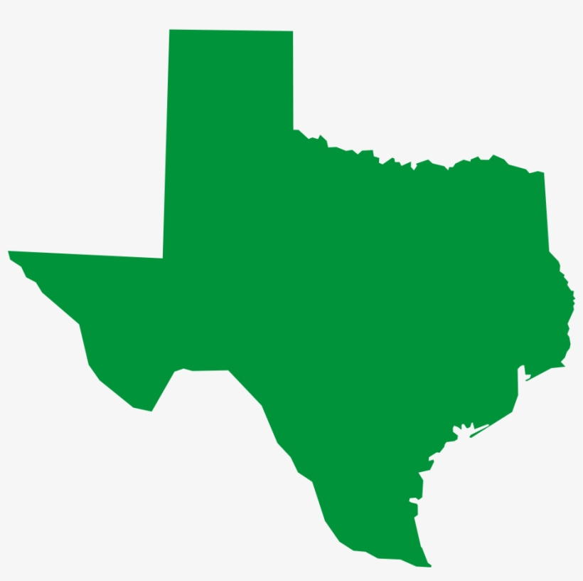 Texas - Texas Map Green - 1129x864 PNG Download - PNGkit