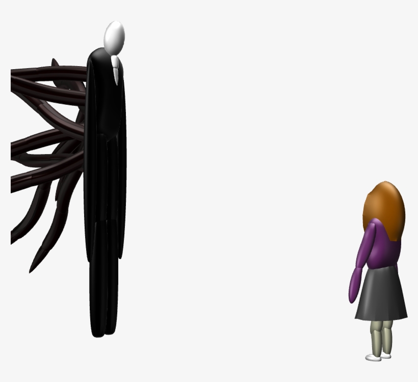 Slenderman - Cartoon - 1106x830 PNG Download - PNGkit