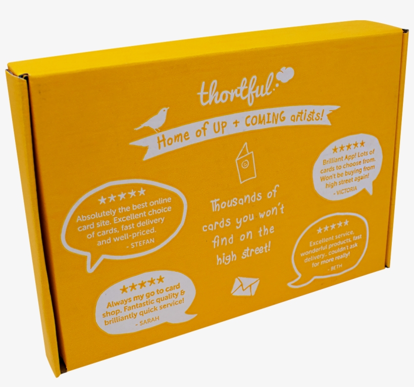 Full Colour Printed White Letterbox Friendly Postal - Packaging And ...