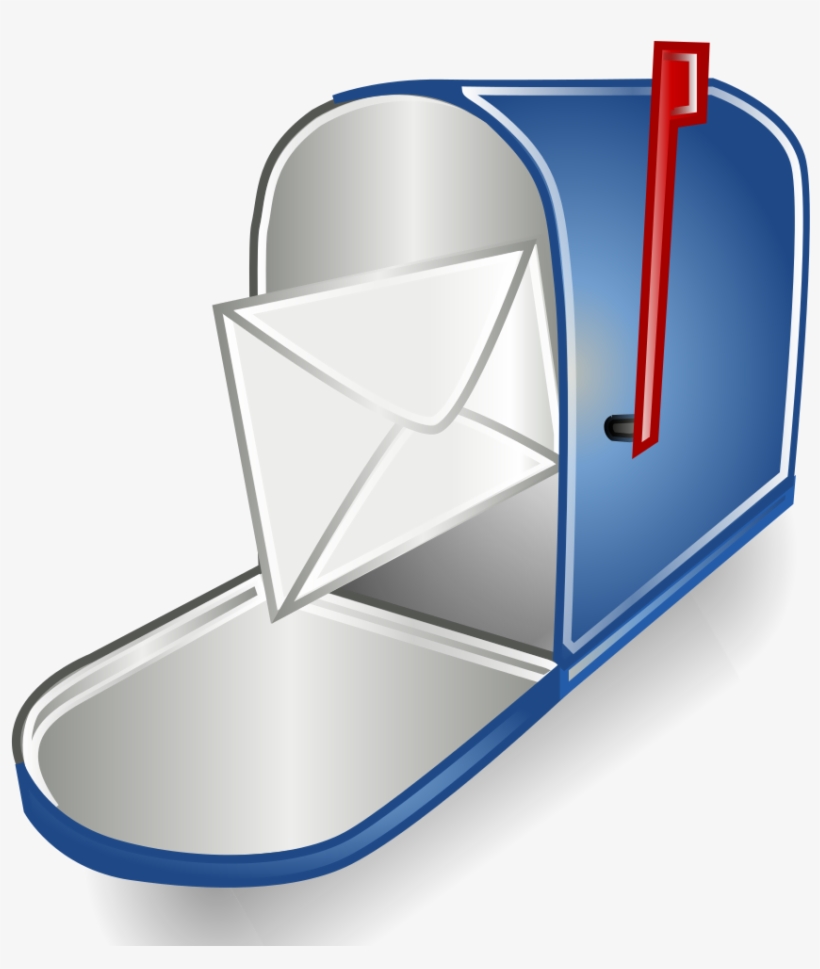 File - Mailbox - Svg - Open Mail Box Png - 955x1024 PNG Download - PNGkit