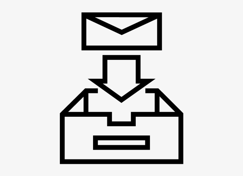 Mailbox - Posteingang Symbol - 600x600 PNG Download - PNGkit