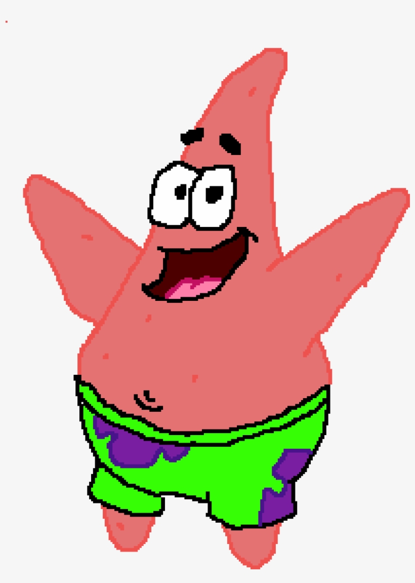 Patrick Star - Patrick Star With Clear Background - 880x1172 PNG ...