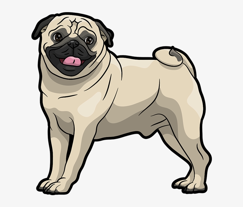 Pug Emoji & Stickers Messages Sticker-10 - Clipart Pug - 618x618 PNG ...