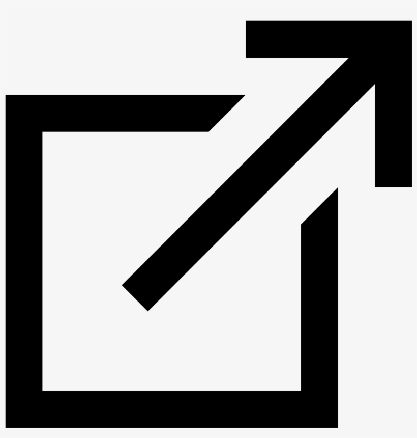 The Icon Is Of An External Link, Made Up Of An Arrow - Иконка Ресурсы ...