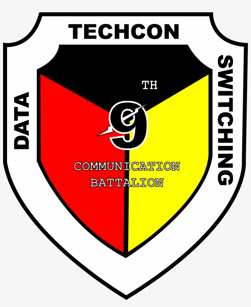9th Comm Battalion Insignia - 9th Communication Battalion - 1800x2111 ...