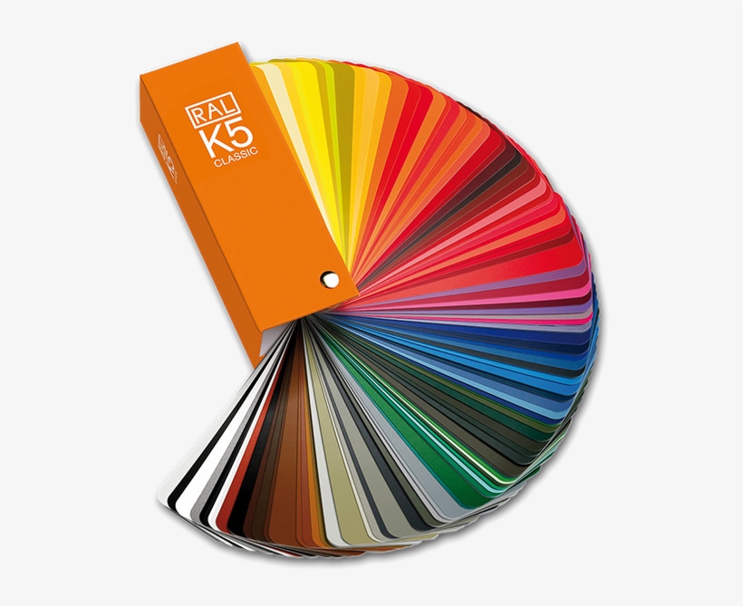 Ral K5 Color Fan Deck Semi-matt - Ral - 542x600 PNG Download - PNGkit