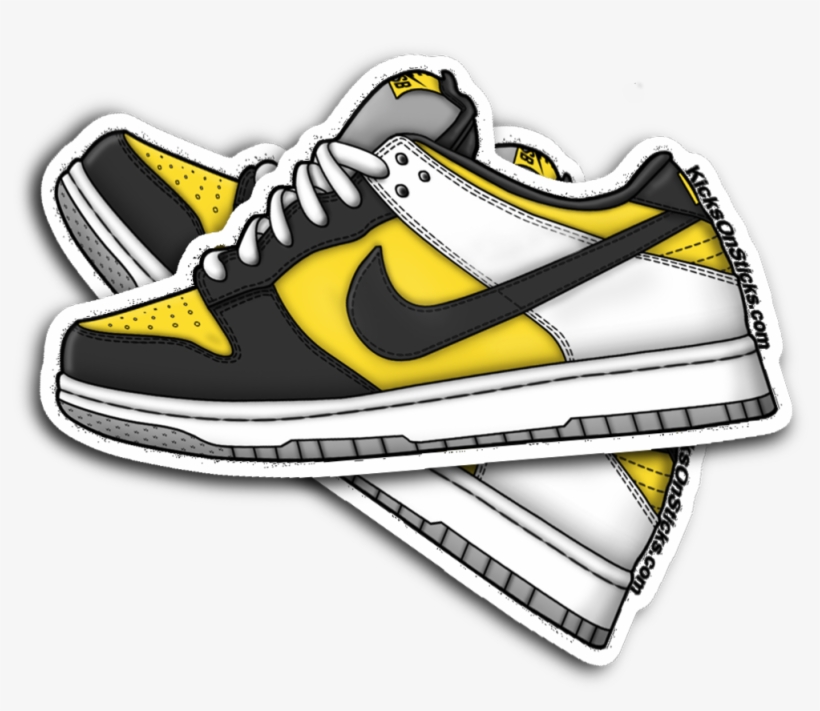 Nike Sb Dunk Low - Illustration - 1060x1060 PNG Download - PNGkit