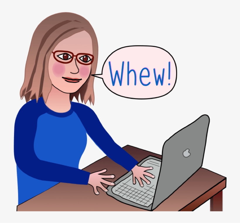 I'm Back I Hope To Stay - Cartoon - 745x691 PNG Download - PNGkit