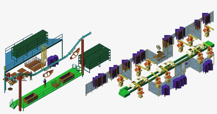 Siemens Tecnomatix Factorycad - House - 1487x720 PNG Download - PNGkit