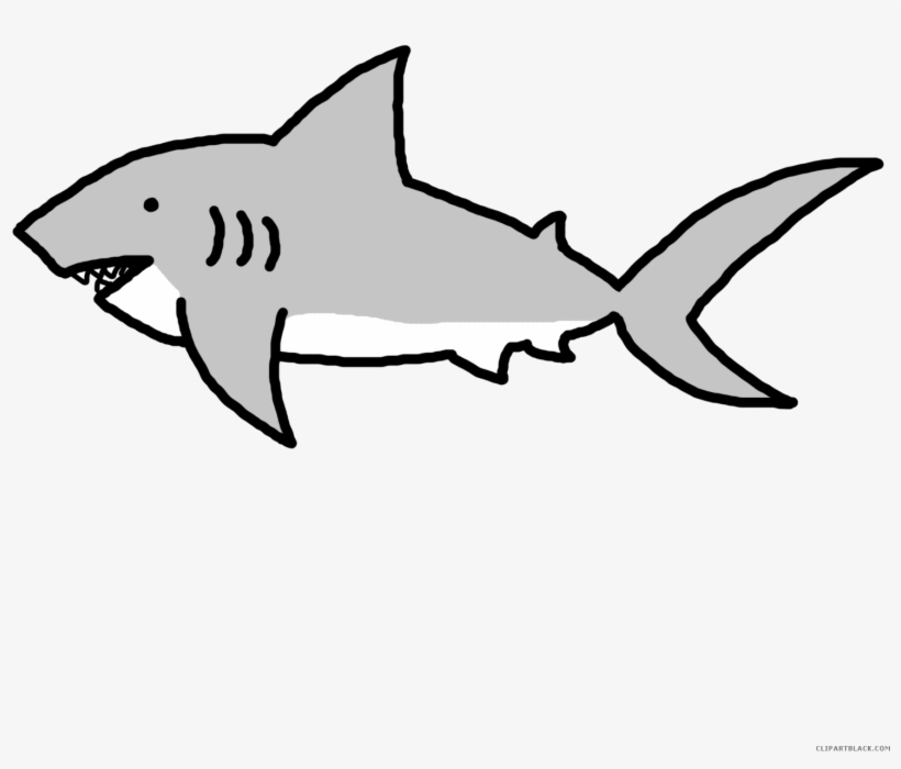 Clipart Shark Grey Shark - Clipart Of A Shark - 1500x1500 PNG Download ...