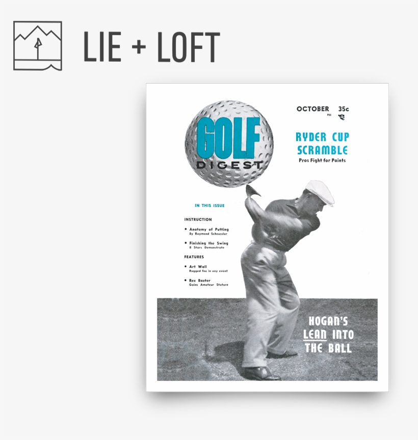 Ben Hogan Golf Digest Cover Print - Flyer - 865x864 PNG Download - PNGkit