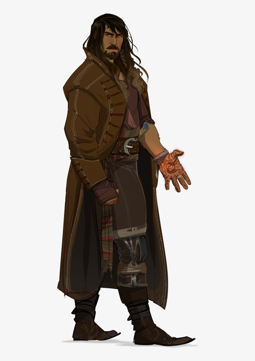Human Male Sorcerer Dnd Male Sorcerer Art 675x1200 PNG Download