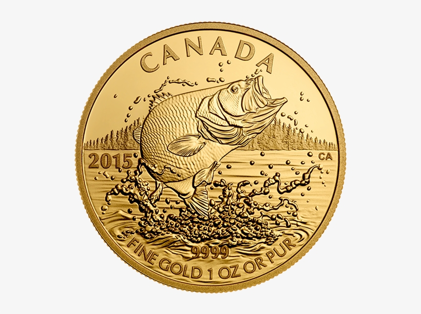 2015 1 Oz $200 Pure Gold Coin - 1 Oz 2015 North American Sportfish ...