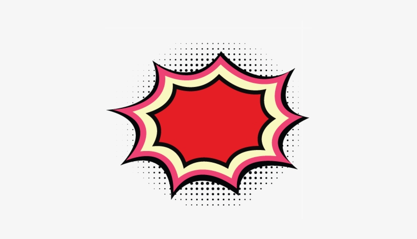 Download Transparent Comic Girl Explosion Messages Sticker-4 ...