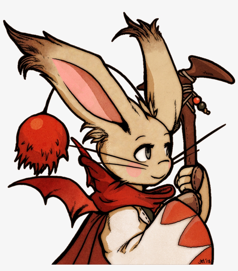 A Portrait Of A Final Fantasy Tactics Advanced Moogle - Final Fantasy ...