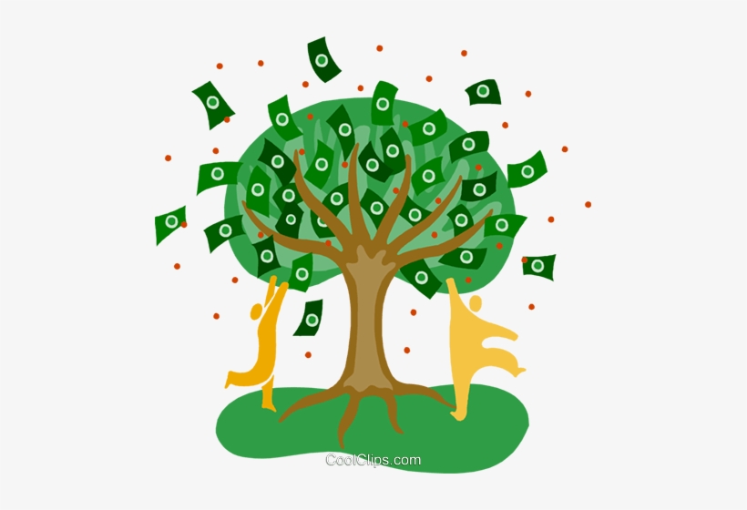 Money Tree Symbol - Fundraising Green - 479x480 PNG Download - PNGkit