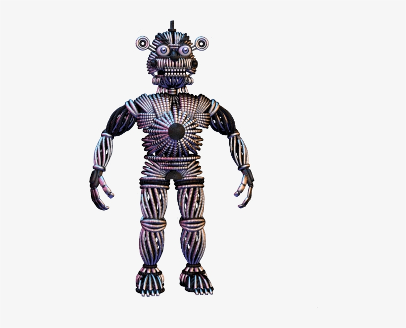 Fnaf Sister Location Freddy Endoskeleton - 604x600 PNG Download - PNGkit
