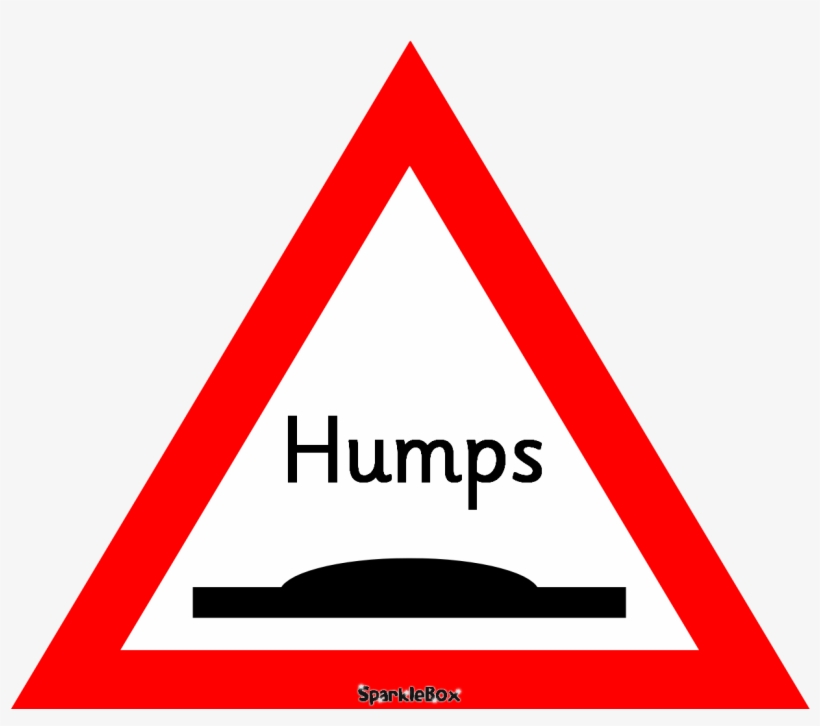 Traffic Signs And Their Meanings - Humps In The Road Sign - 1240x1038 ...