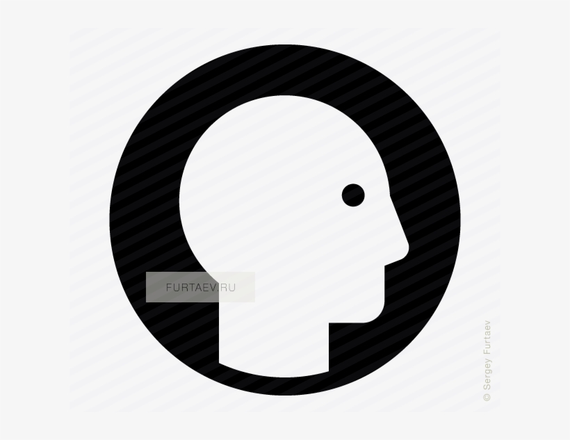 Vector Icon Of Male Profile Against Circle - 620x553 PNG Download - PNGkit