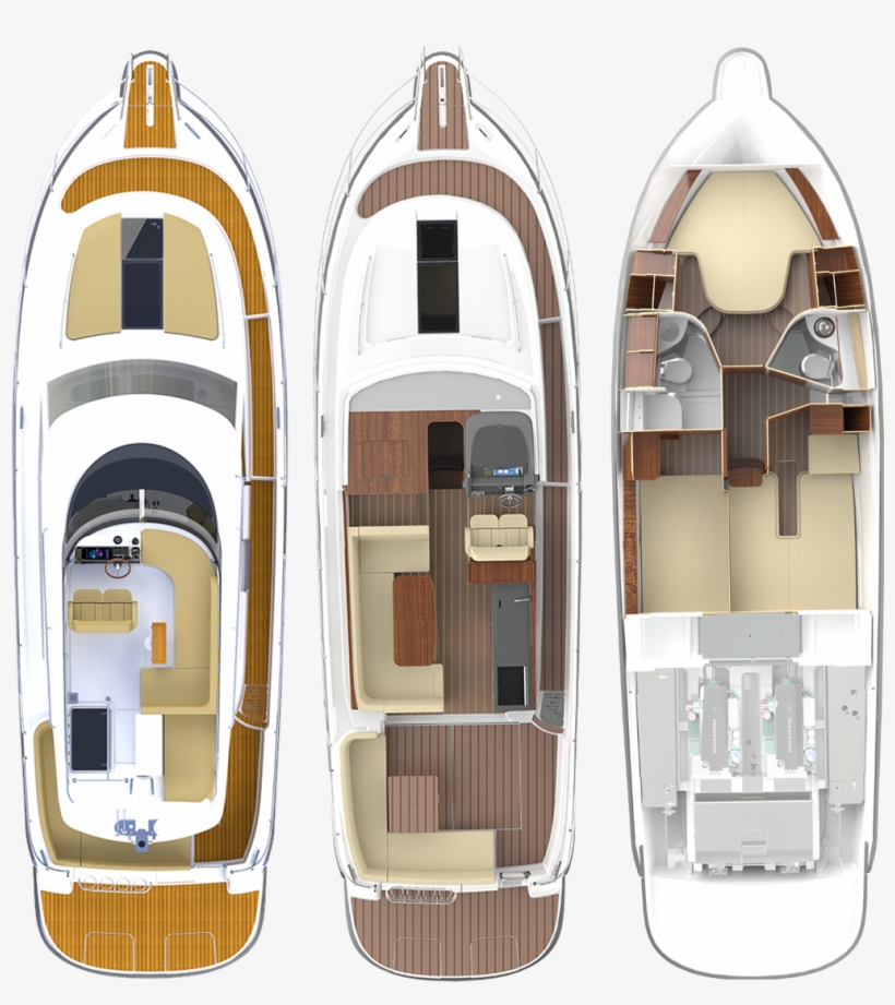 Berths, - Luxury Yacht - 1134x1112 PNG Download - PNGkit