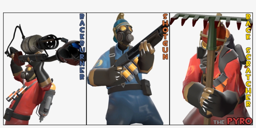 Download Transparent User Fyahweather Pyro Loadout - Assault Rifle - PNGkit