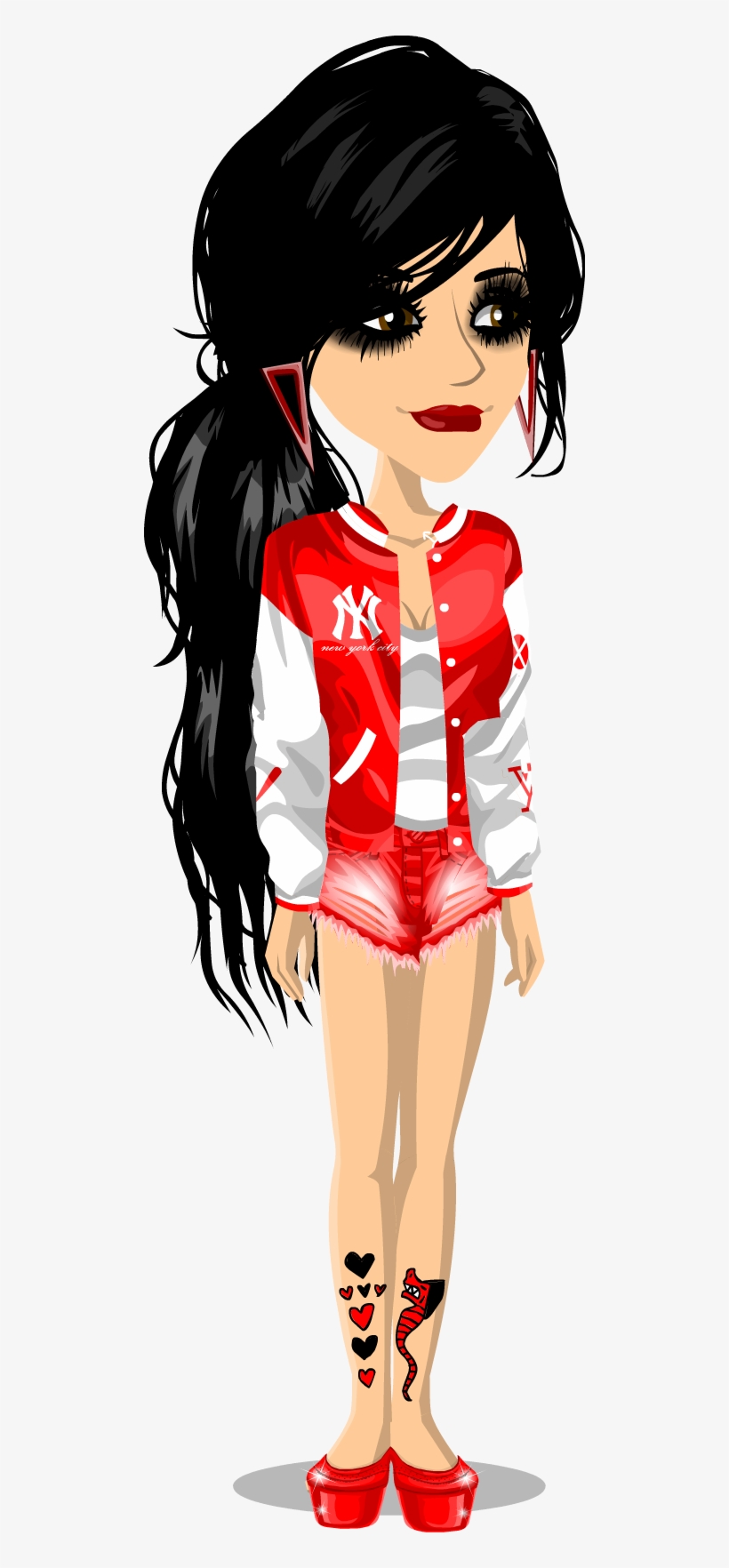Msp For Wikia ♥ - Girl - 496x1684 PNG Download - PNGkit