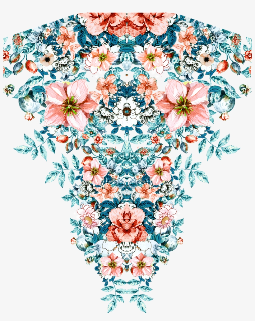Textile Design Psd Files Free Download,print Pattern - 1298x1600 PNG ...