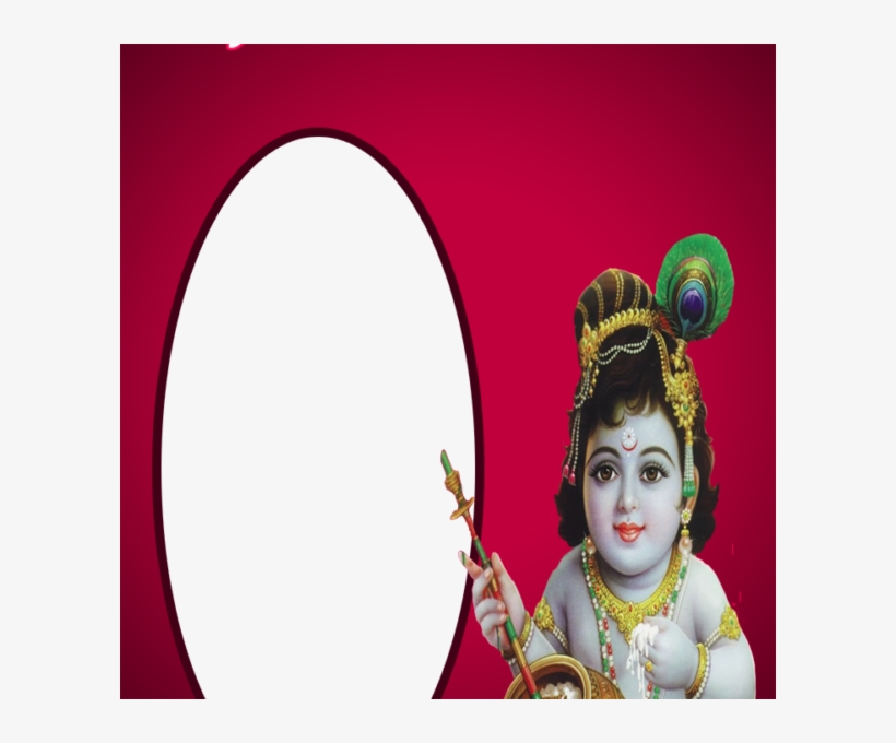 Baby Krishna Frame - Hinamatsuri - 600x600 PNG Download - PNGkit