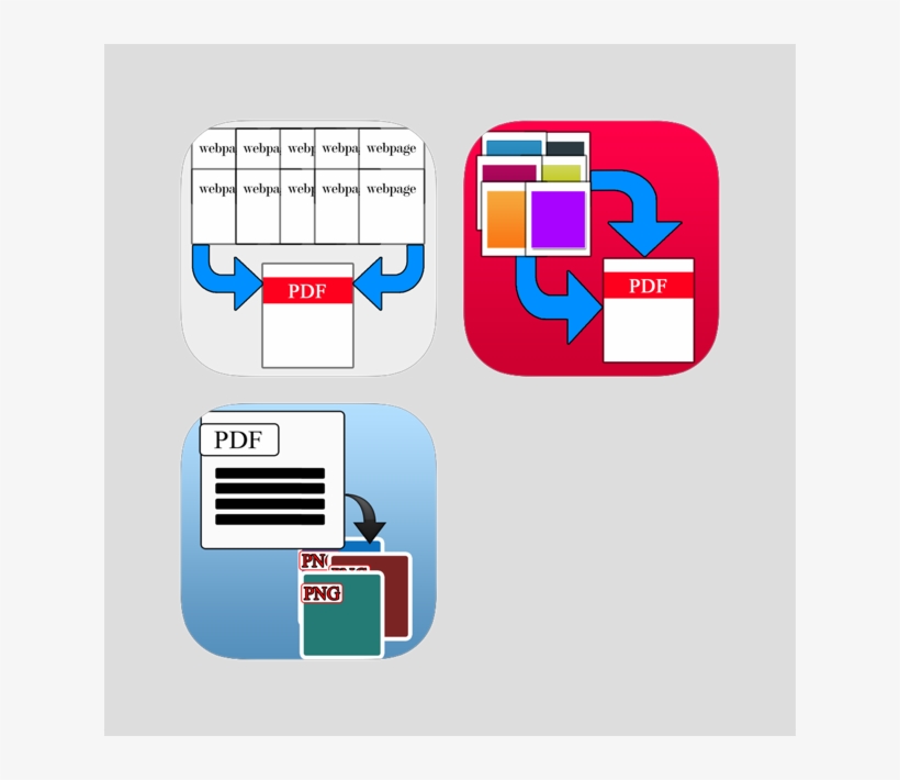 Pdf Converter Tools - Diagram - 630x630 PNG Download - PNGkit
