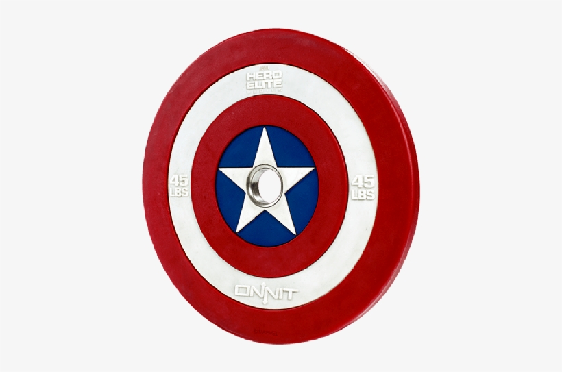 Captain America Shield Barbell Plate - 650x650 PNG Download - PNGkit