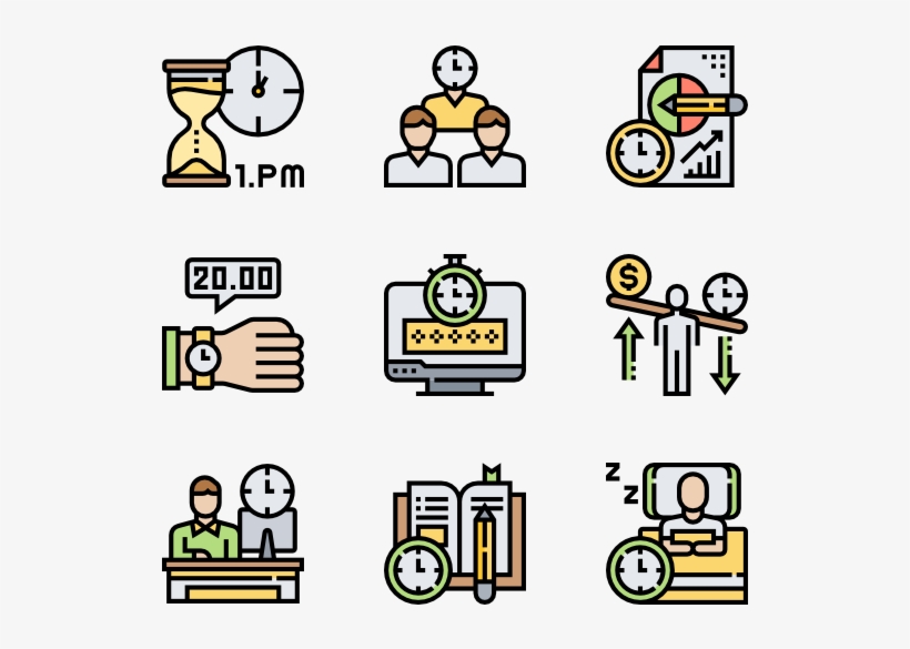 Time Management - 600x564 PNG Download - PNGkit