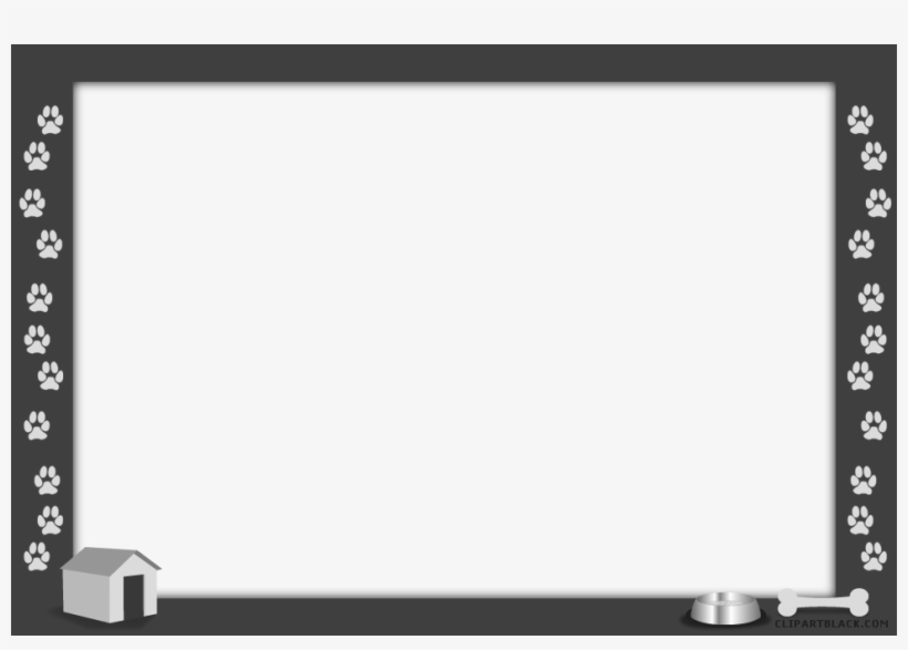 Border Clipart Dog ~ Frames ~ Illustrations ~ Hd Images - Dog Border ...