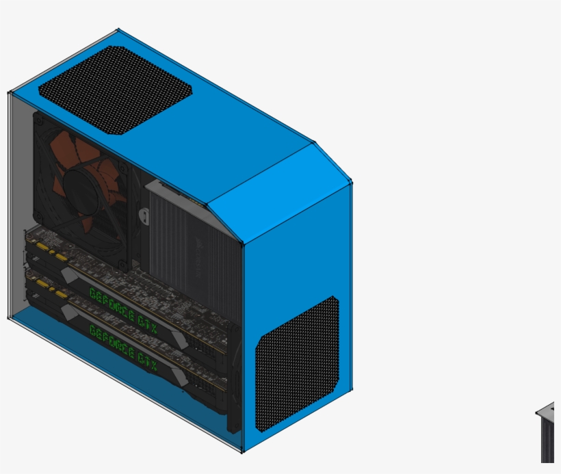 Matxpc3 Pc3 - Computer Case - 2000x1189 PNG Download - PNGkit